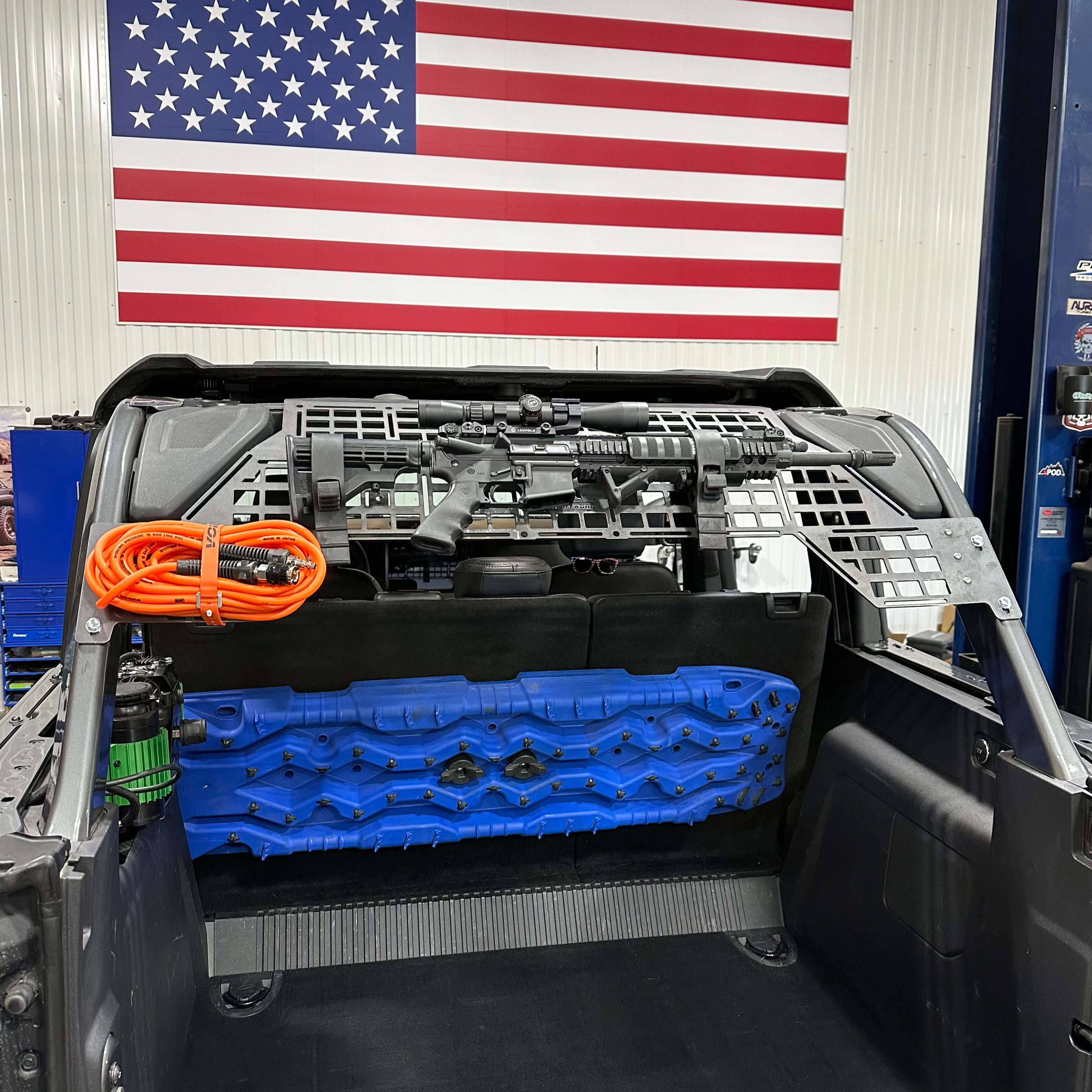 6th Gen Bronco Rear Cage Molle Panel – MOD Offroad | Montana Offroad ...