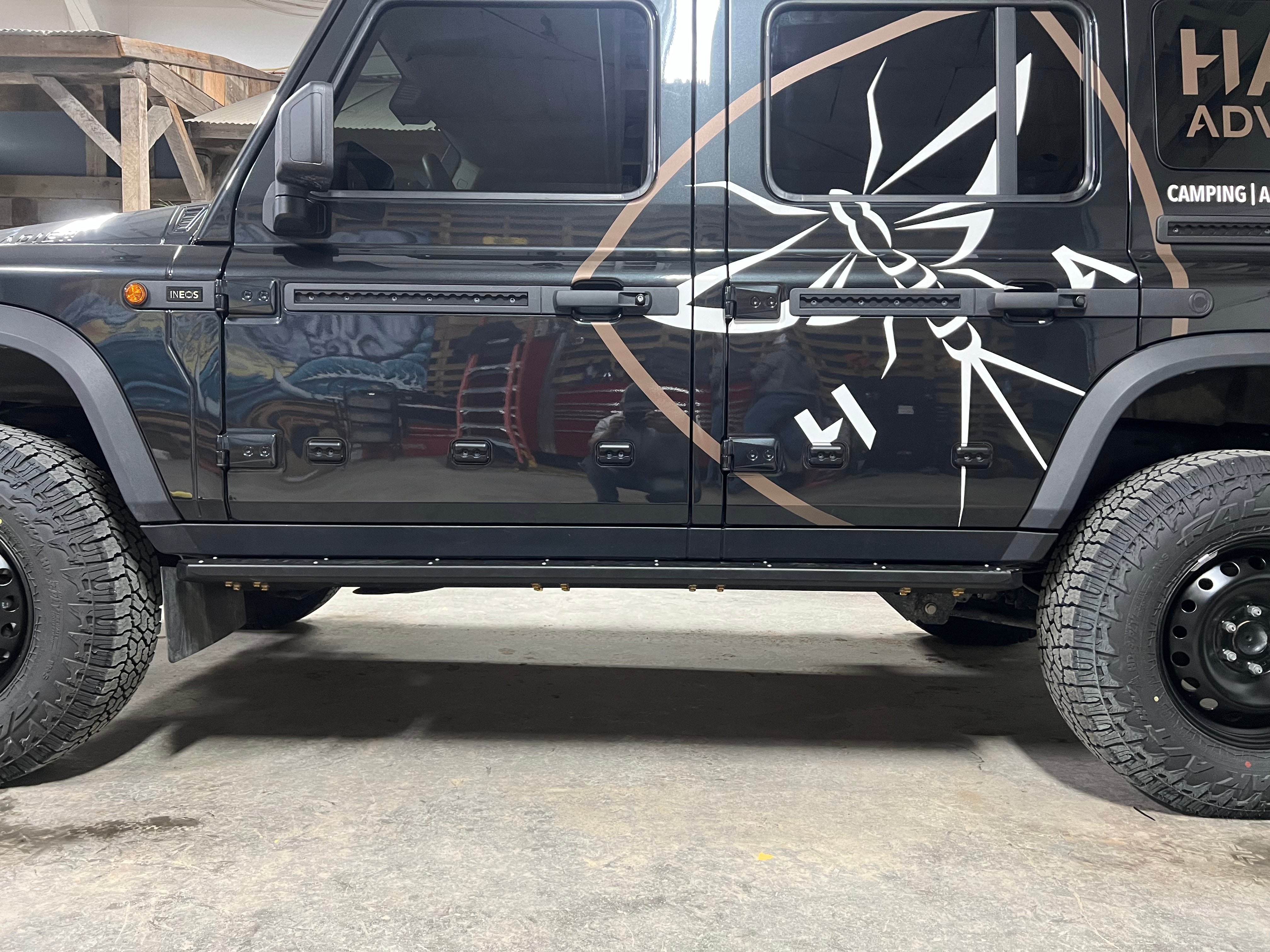 INEOS Grenadier Rock Sliders Step | Made in the USA – MOD Offroad ...